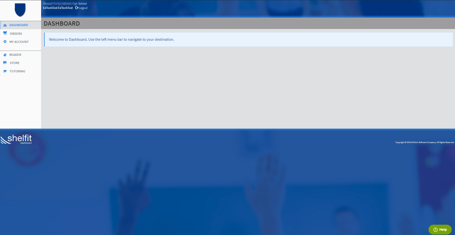 How do I log in to Shelfit to view my digital bookshelf or online ...